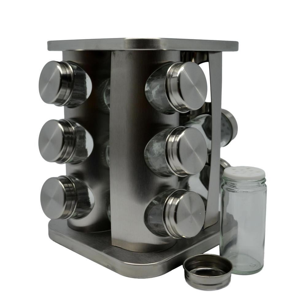 ΒΑΣΗ ΜΠΑΧΑΡΙΚΩΝ INOX 12τεμ 15x15x21,5εκ.ANKOR - Panagis Home ΒΑΣΗ ...